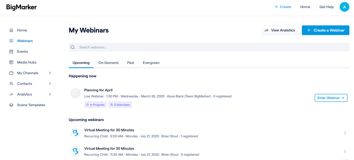 How Do I Find My Webinar?