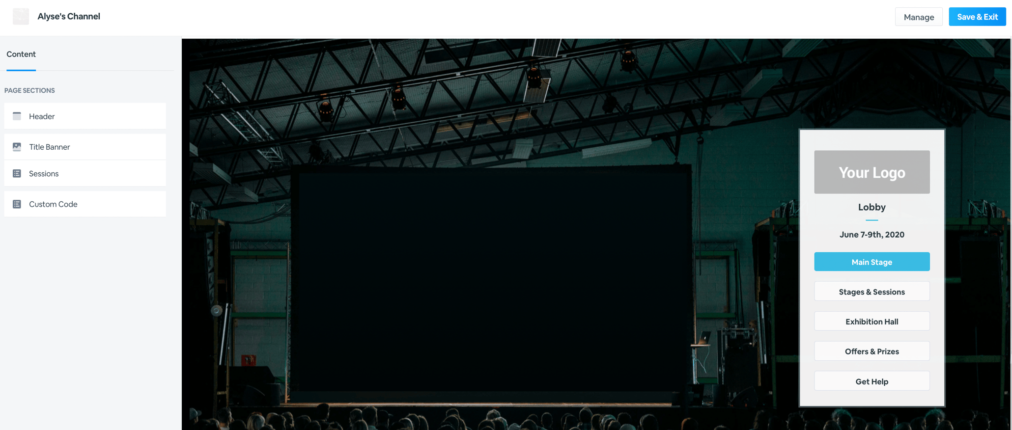 How to Create Your Virtual Event Lobby