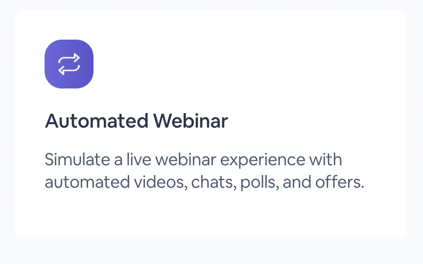 The Types of Webinars